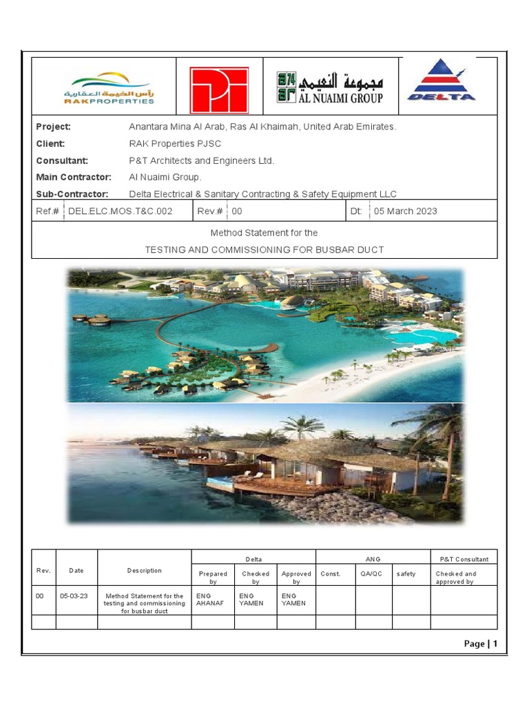 Mos T&C Busbar Duct | PDF | Thermography | Infrared