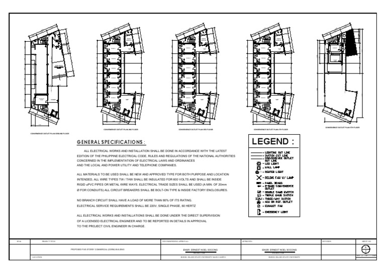 Commercial Electrical Plan PG.2 | PDF