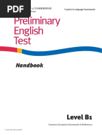 Past Papers PET Tests | PDF