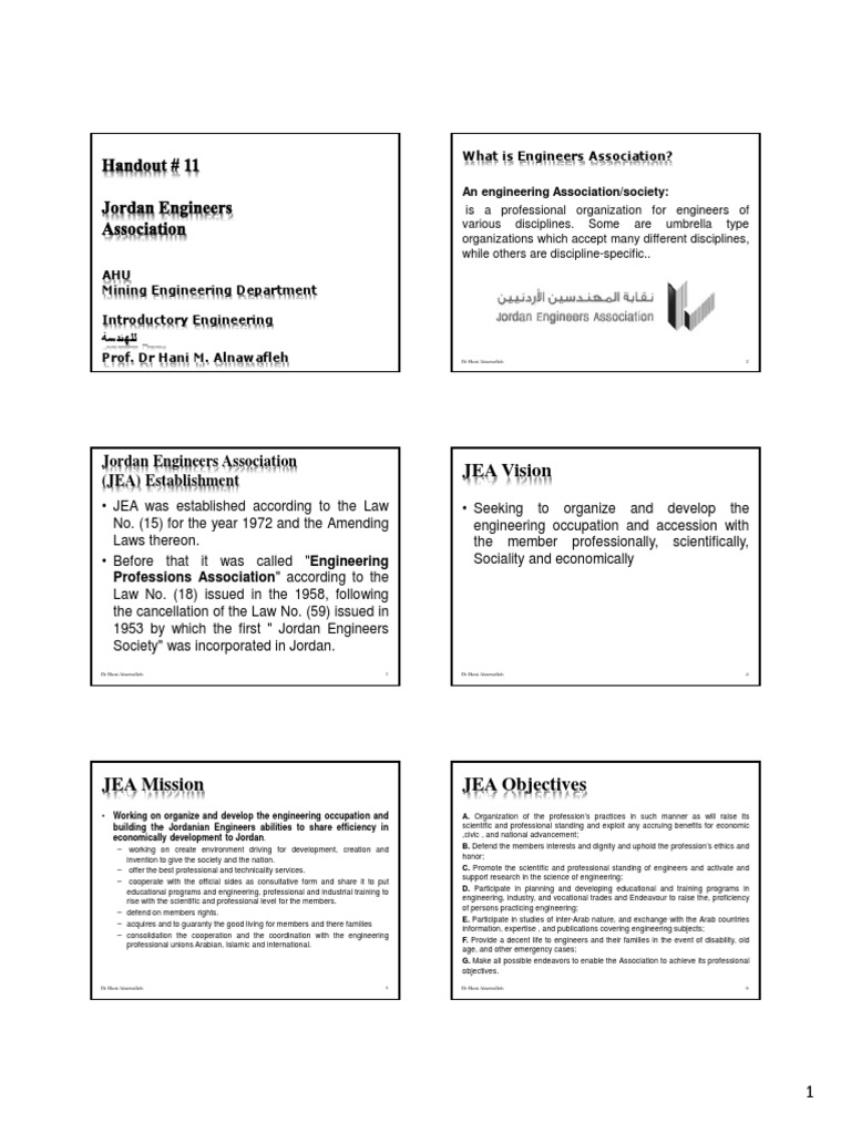 Handout 11 | PDF | Engineering | Arab World