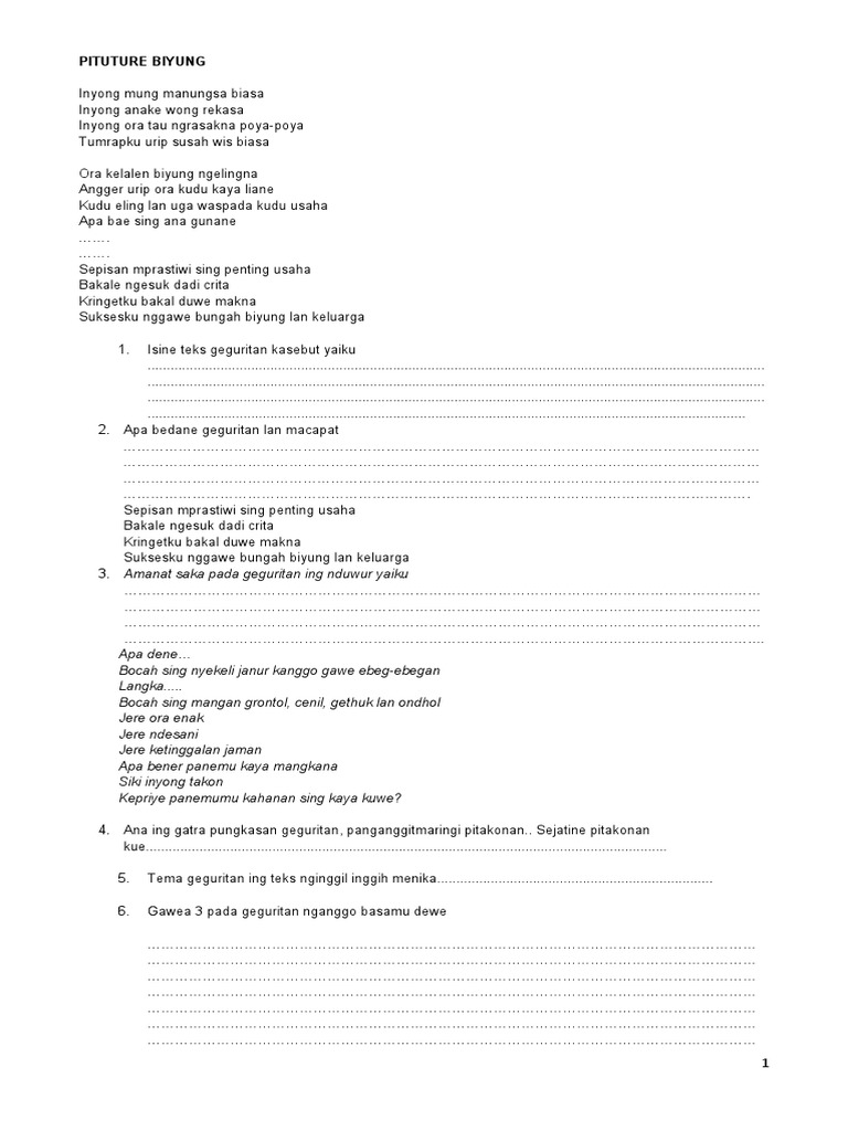 PTS Ix Sem 2 Trikom23 | PDF