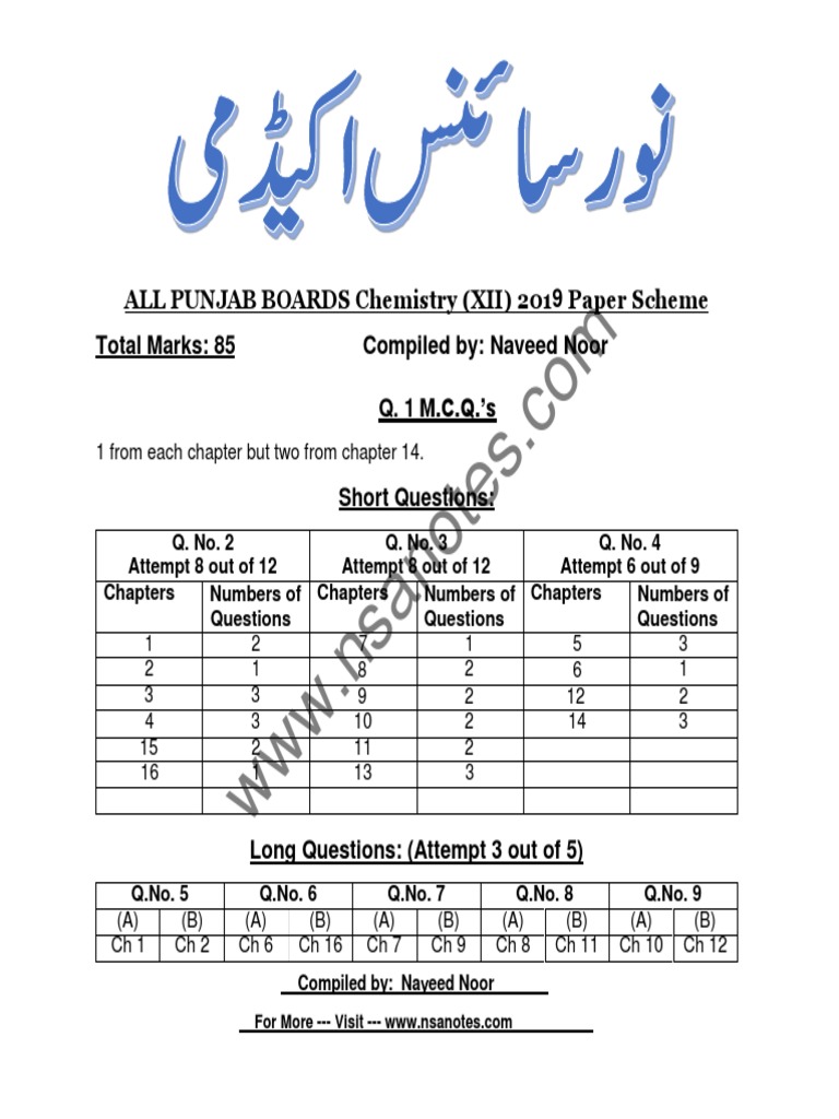 1st Y 2nd Year Pairing Scheme NSA | PDF