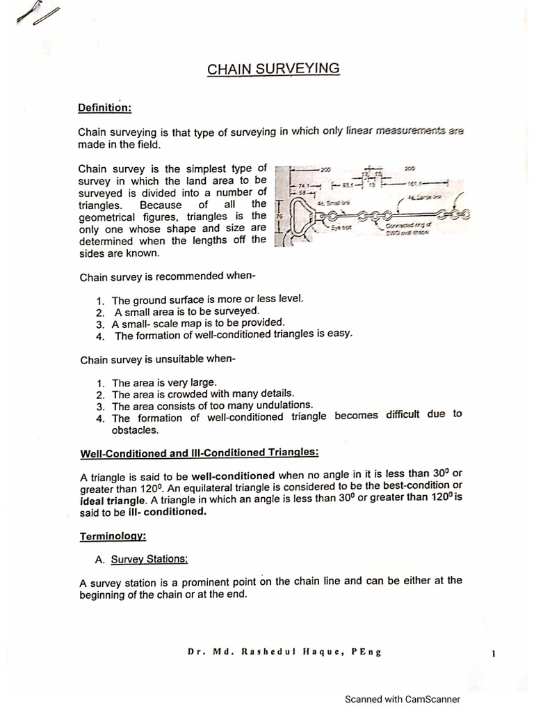 cls-1 Chain Survey | PDF
