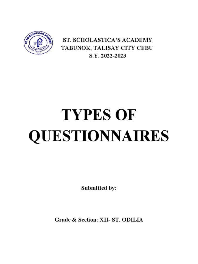 Cover Page Format | PDF