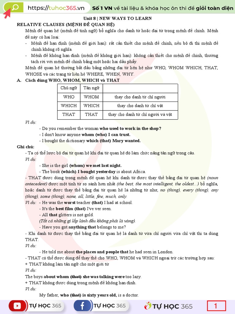 Language Focus Unit 9 | PDF