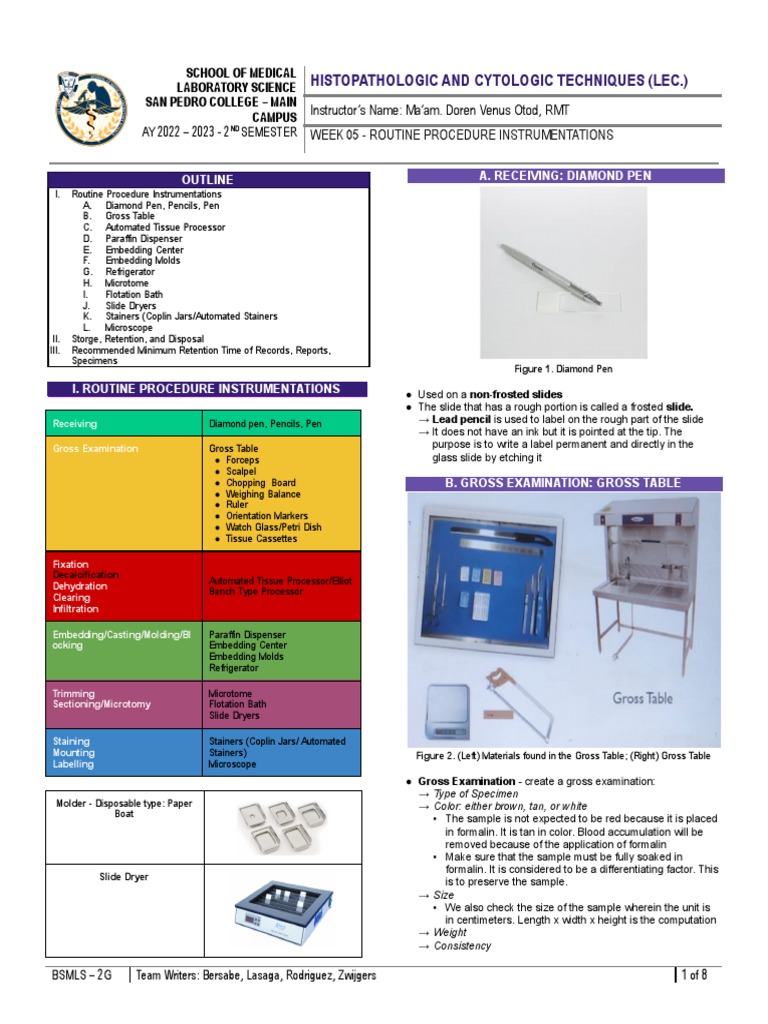 Histopath Lec - Week 5 - Topic 7 | PDF | Histopathology | Histology