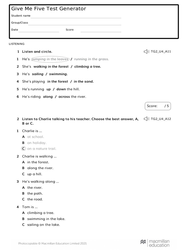Unit 4 Test Gmf 2 Pdf