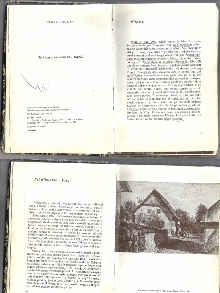 Zgodbe o Presernu, Janez Music | PDF