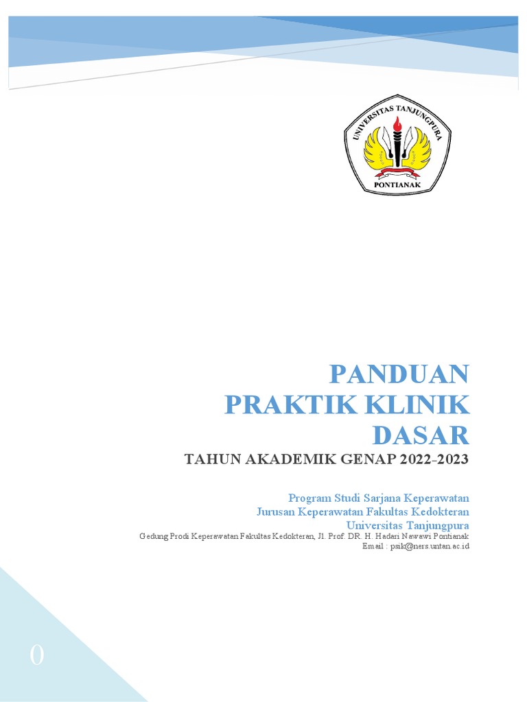 Panduan Praktik Klinik Dasar - 2022-2023 Final OK | PDF