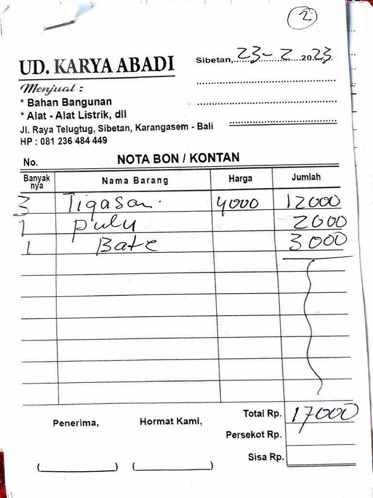 Nota 2 Banten Dan Pedagingan | PDF