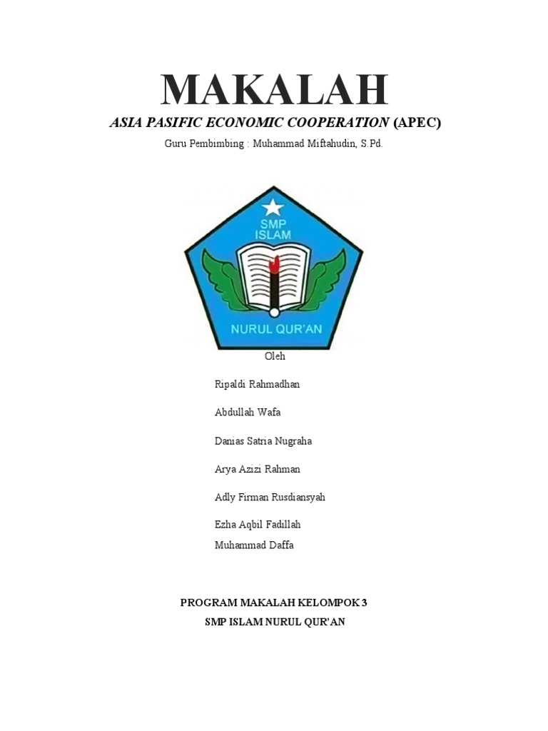 Makalah Apec Ips | PDF