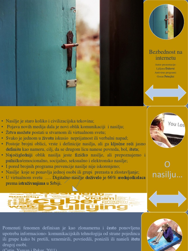 Bezbednost Na Internetu | PDF