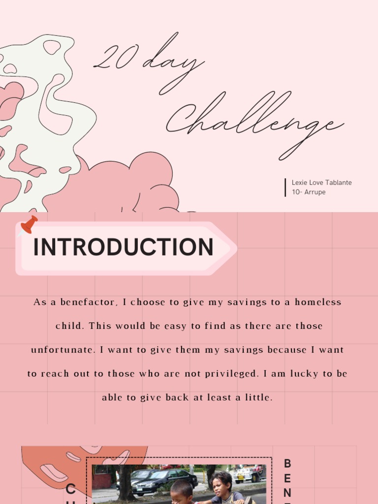 PT1.1 20-Day Challenge TABLANTE | PDF