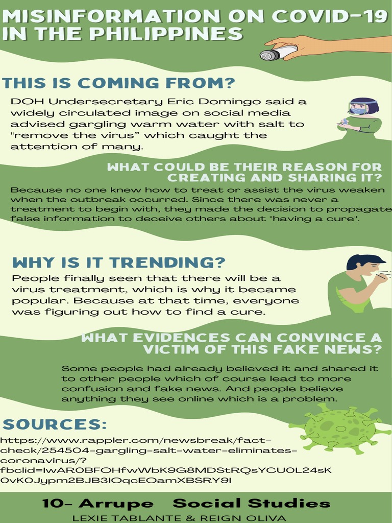 Misinformation On COVID-19 in The Philippines | PDF