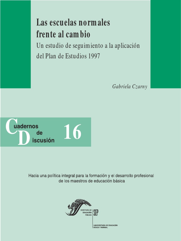 Cuad 16 | Descargar gratis PDF | Plan de estudios | Enseñando