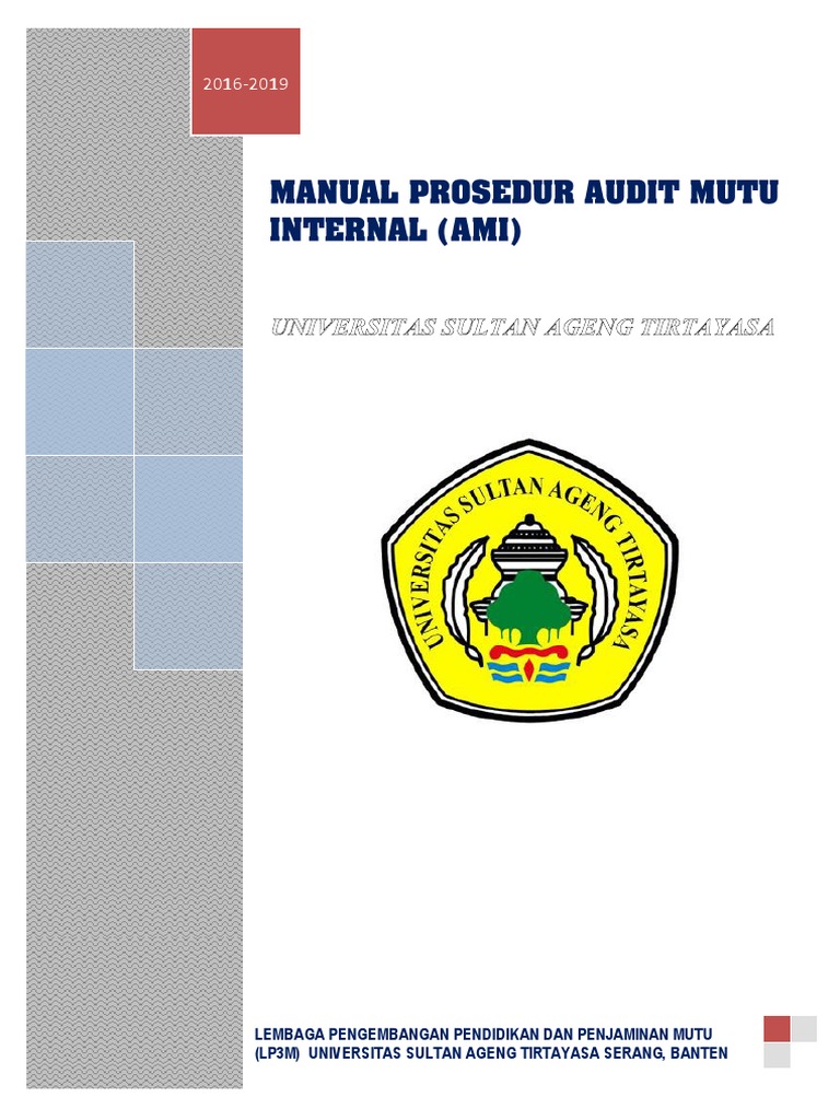 Buku Pedoman Manual Prosedur AMI | PDF | Bisnis