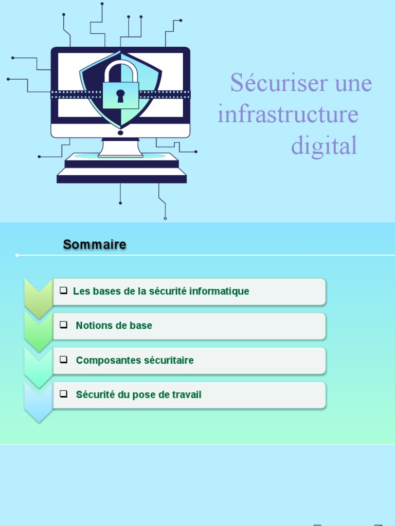 Sécuriser Une Infrastructure Digital | PDF | Logiciel malveillant ...