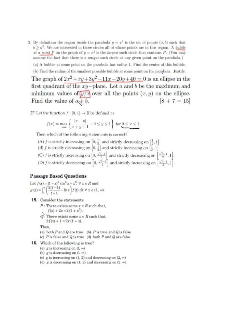 Aod Mathsmerizing Sheet 2 | PDF