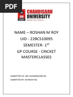 Cricket Project for Class XII Students | PDF | Games Of Physical Skill ...