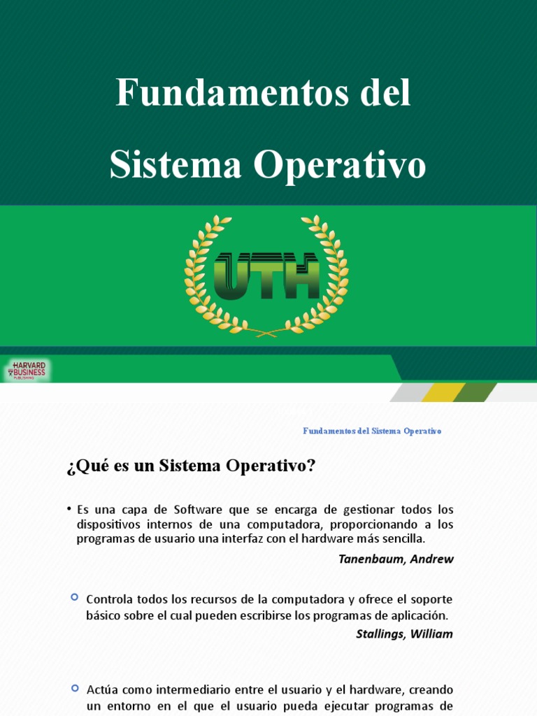 Fundamentos de Sistemas Operativos | PDF | Software libre | Sistema operativo