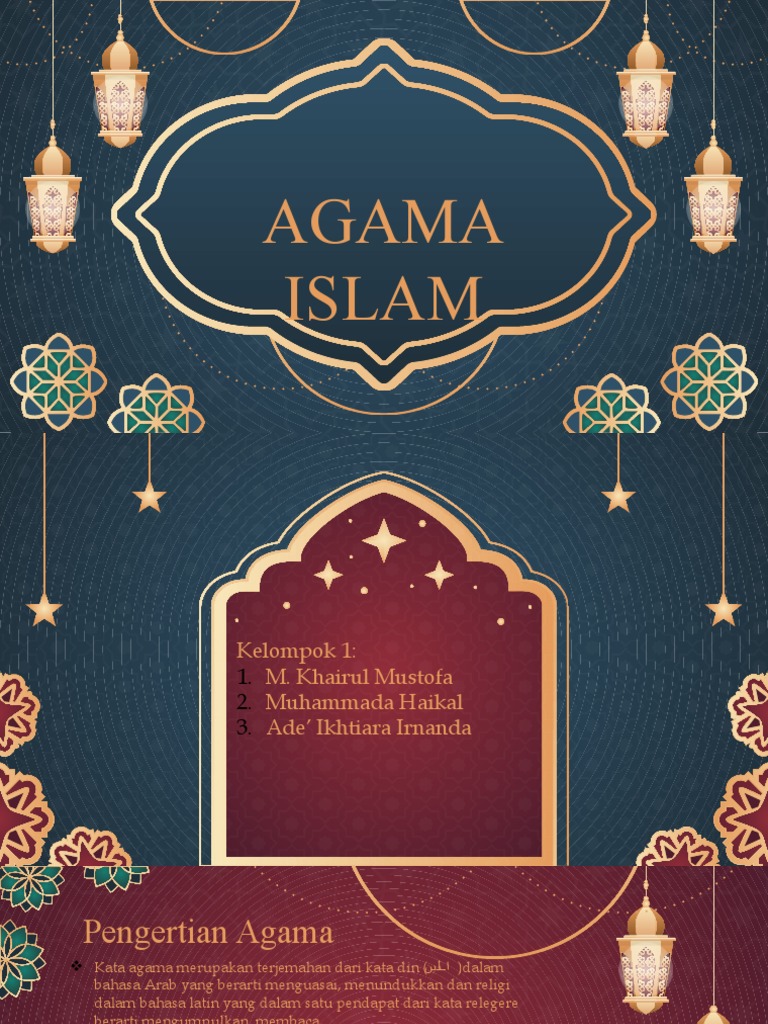 Islamic Style Wallpapers and Videocall Backgrounds by Slidesgo | PDF