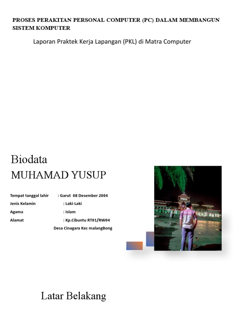 Power Point Muhamad Yusup | PDF