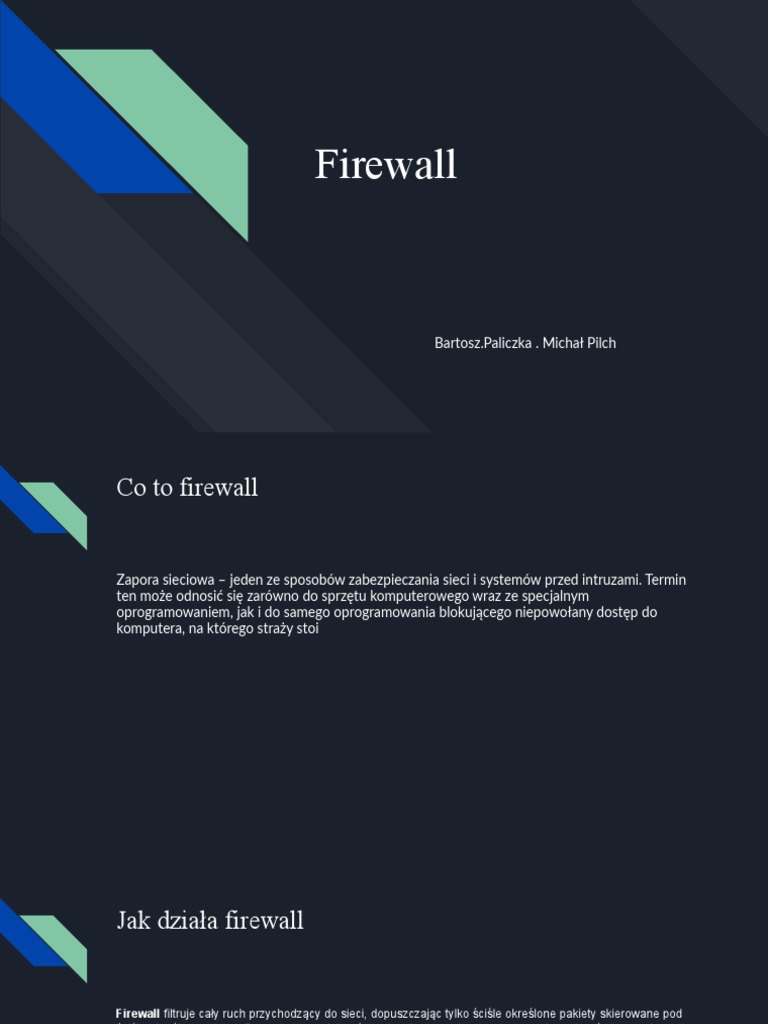 Firewall | PDF