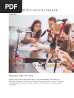Physics in Daily Life | PDF