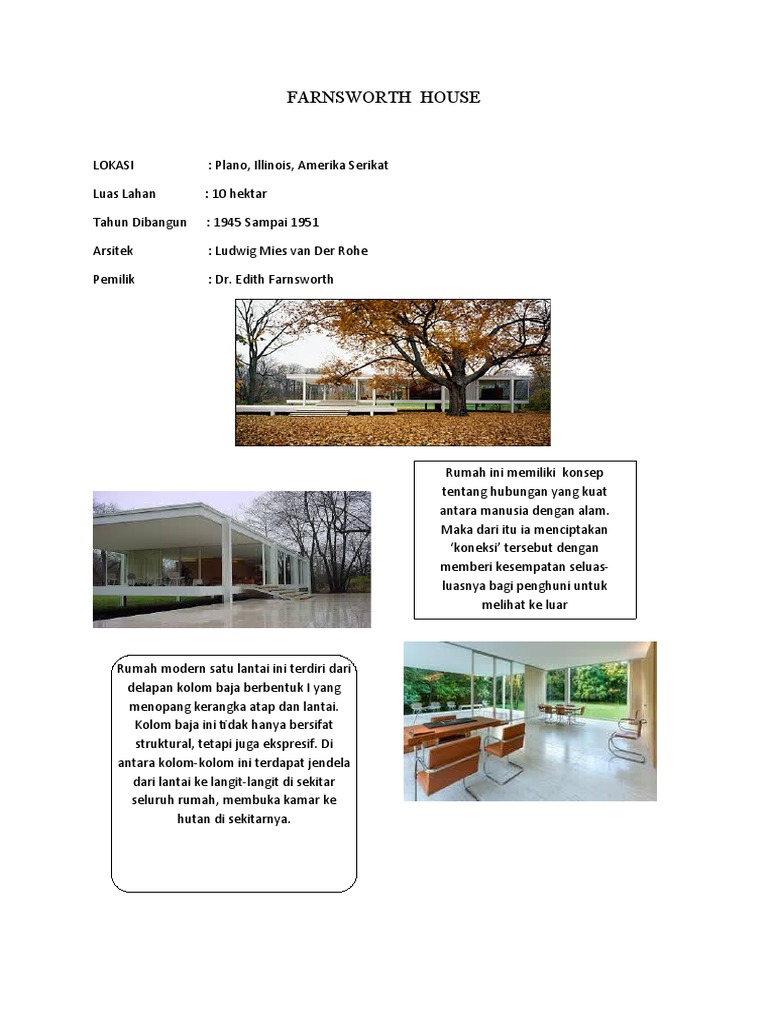 Farnsworth House | PDF