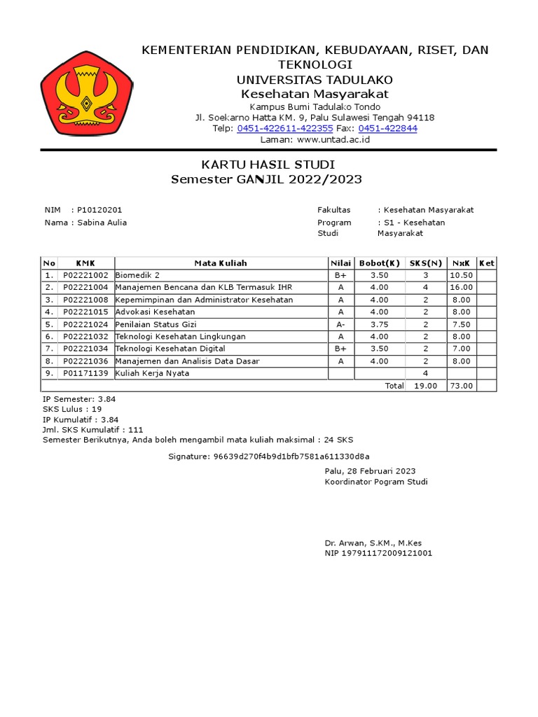 Sistem Informasi Akademik-4 | PDF