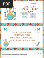 Kel1 - Konsep Dasar Racun Dan Klasifikasi Beserta Contoh | PDF