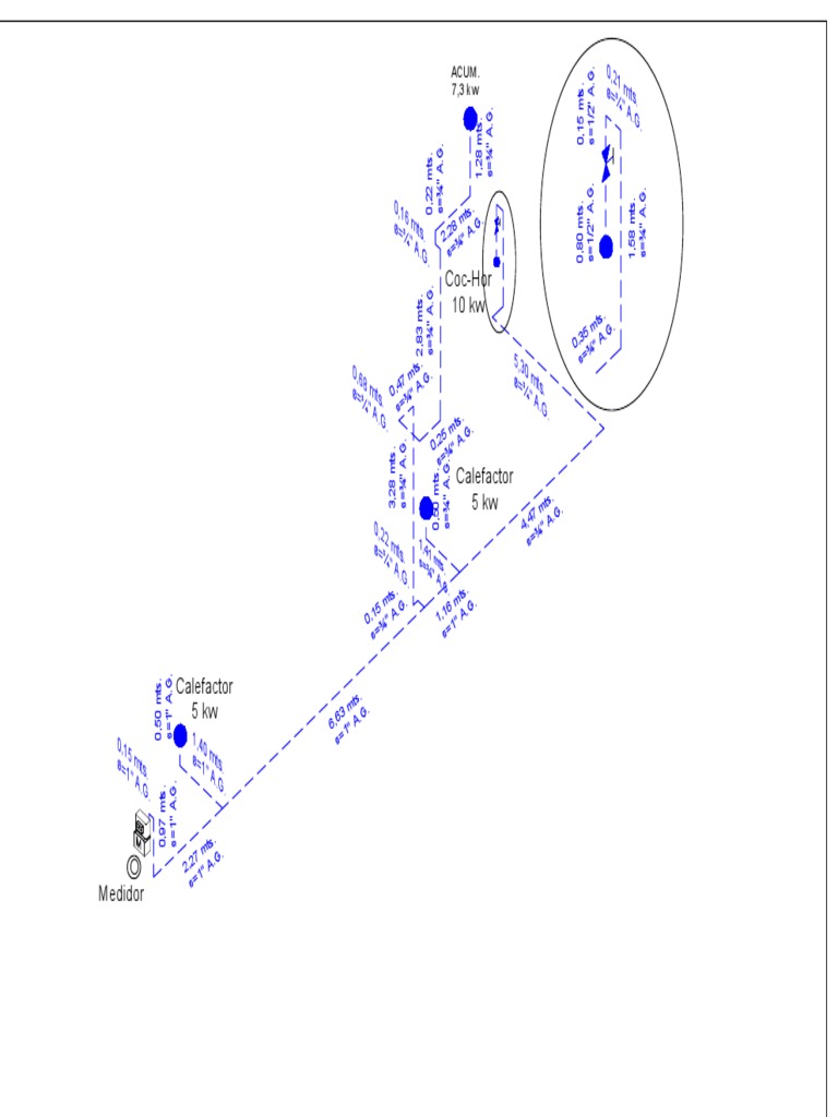 Isometrico de Gas Natural | PDF