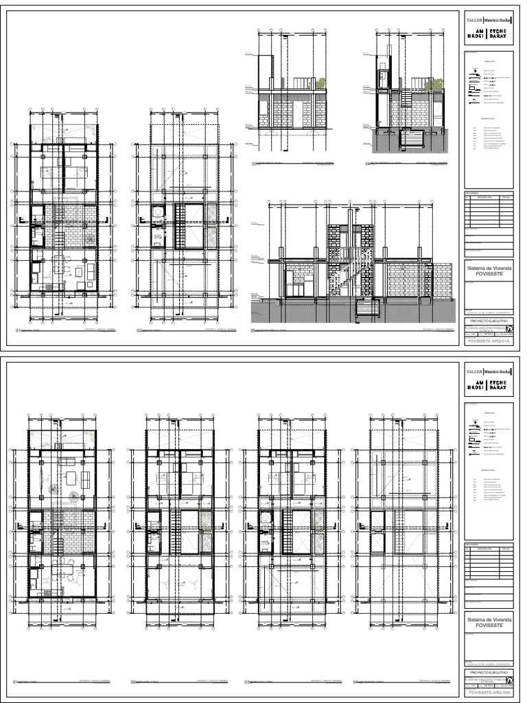 R-8 Prot. 1 Arquitectonicos | PDF