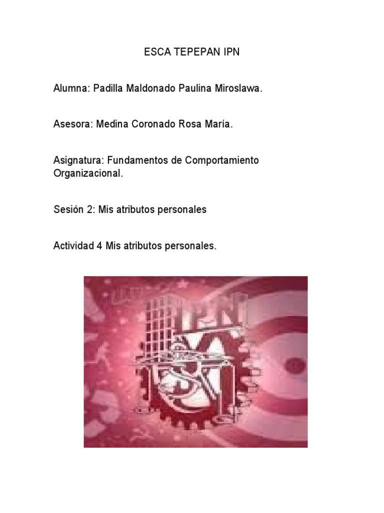 Atributos Personales: Cualidades y Mejoras | PDF | Crecimiento personal ...