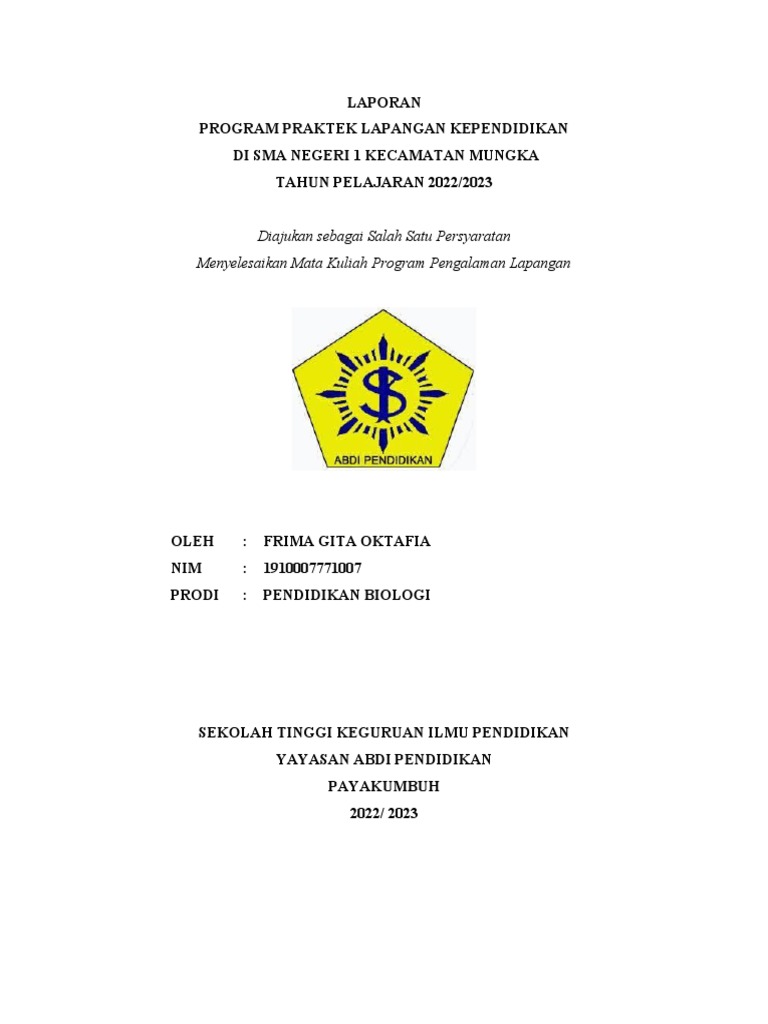 Laporan PPLK Gigit | PDF