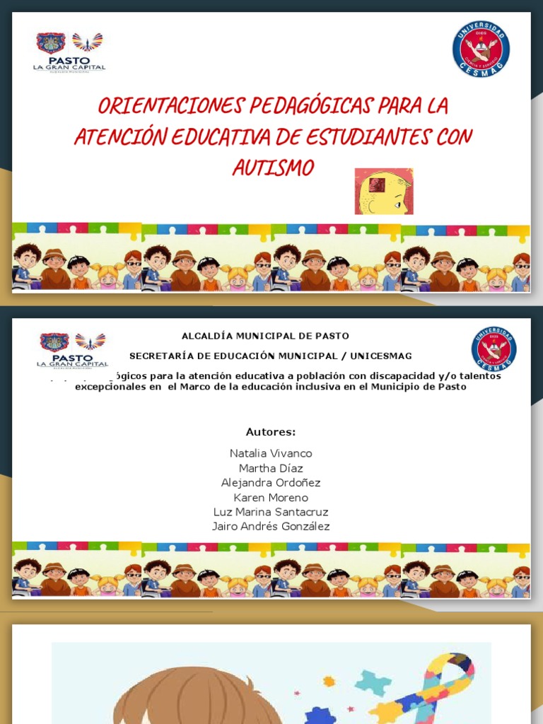 Copia de Presentación Cartilla Autismo | PDF | Espectro autista ...