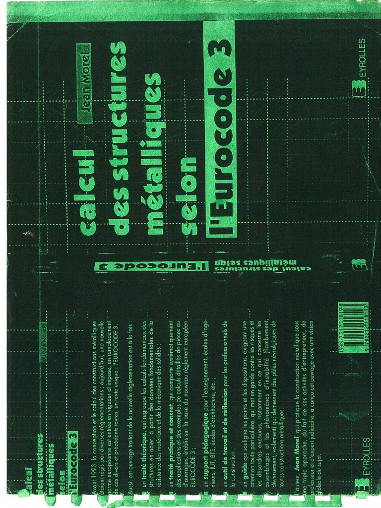 Calcul Des Structures Metalliques Selon L'eurocode 3 | PDF