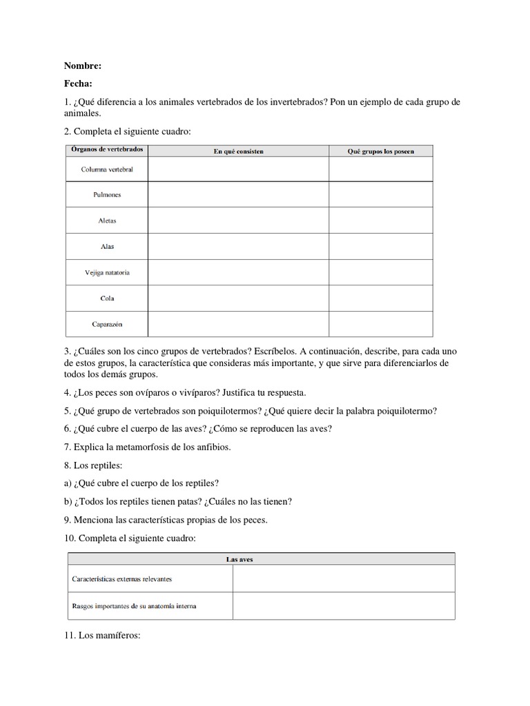 Tema 3 Biología y Geología 1º ESO | PDF