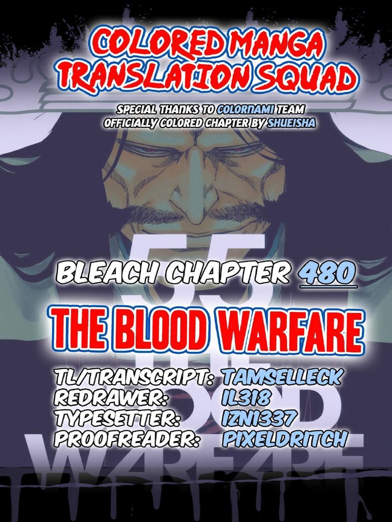 Bleach - Color - Chapter 480 | PDF