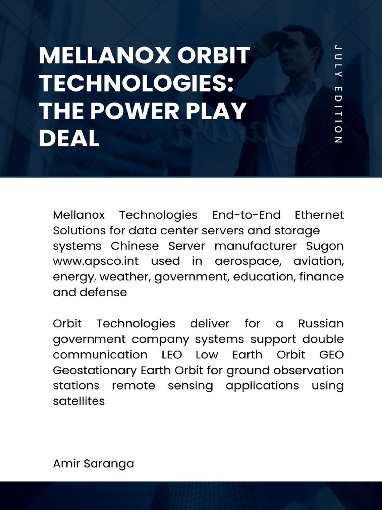 Mellanox Orbit | PDF