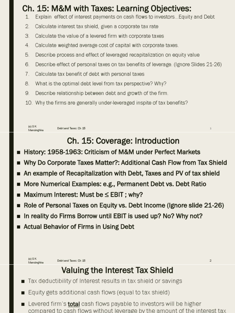 Chapter 15 Revised Incl Blaine Intro 2022 | PDF | Capital Gains Tax ...