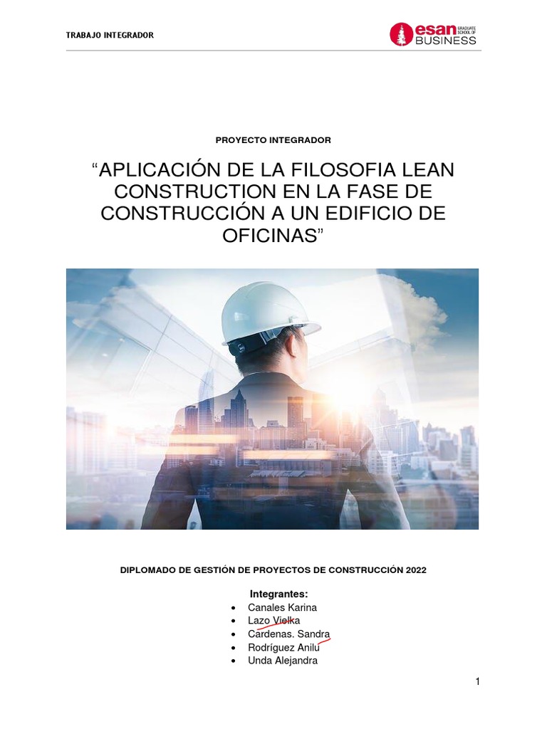 Aplicación de La Filosofia Lean | PDF | Lean Manufacturing | Planificación