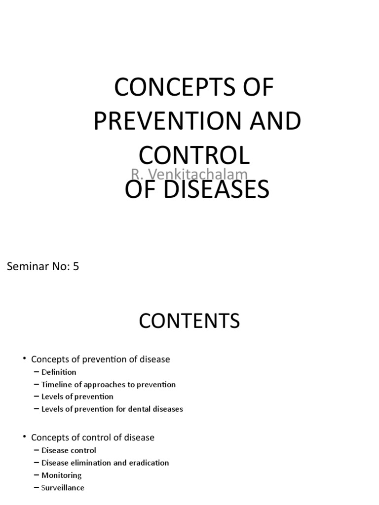 Levels of Disease Prevention Explained | PDF | Preventive Healthcare ...