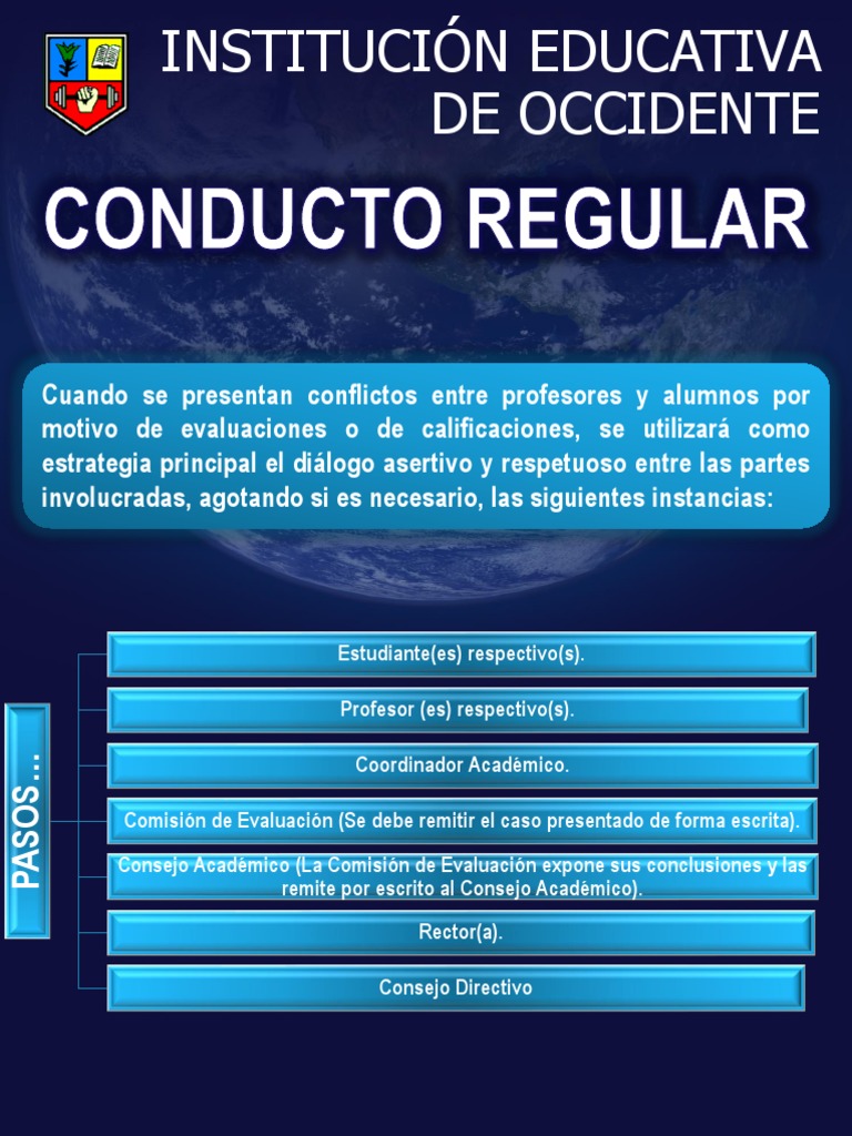 Conducto Regular | PDF