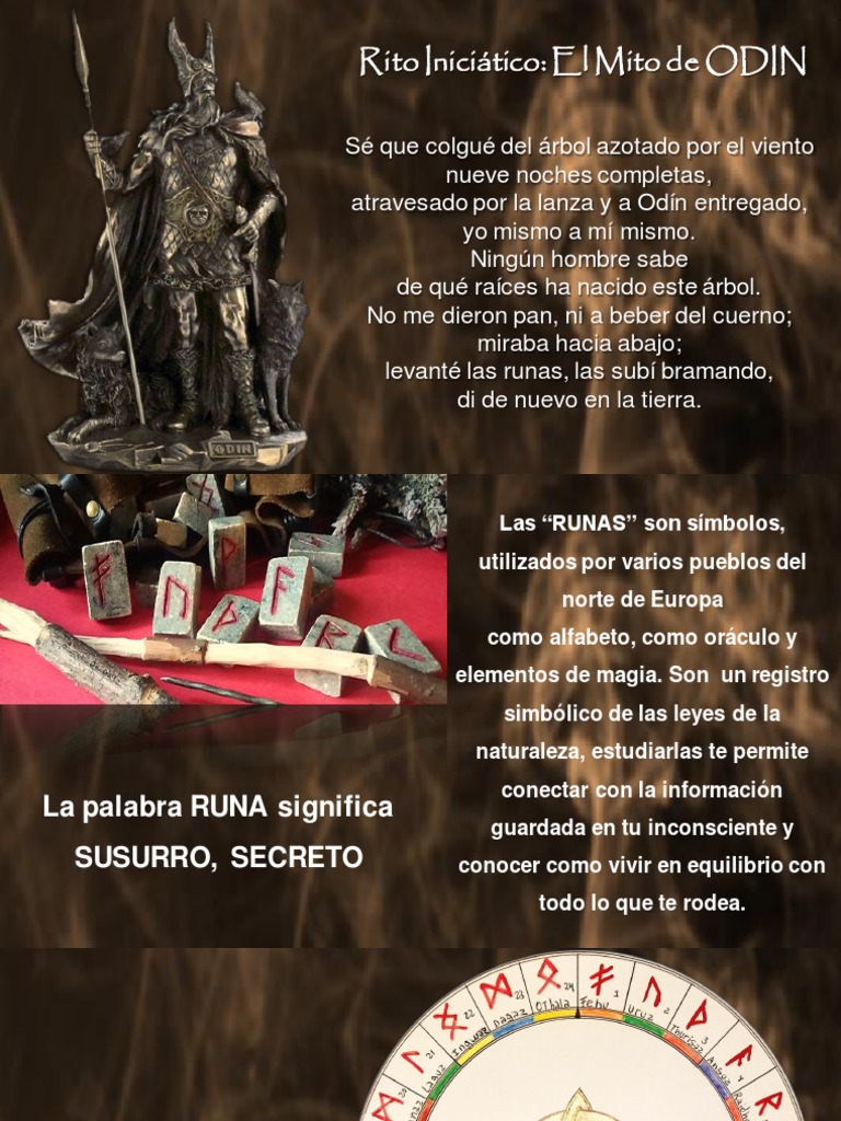 Magia Rúnica: Rito de Odín | PDF | Thor | Runas