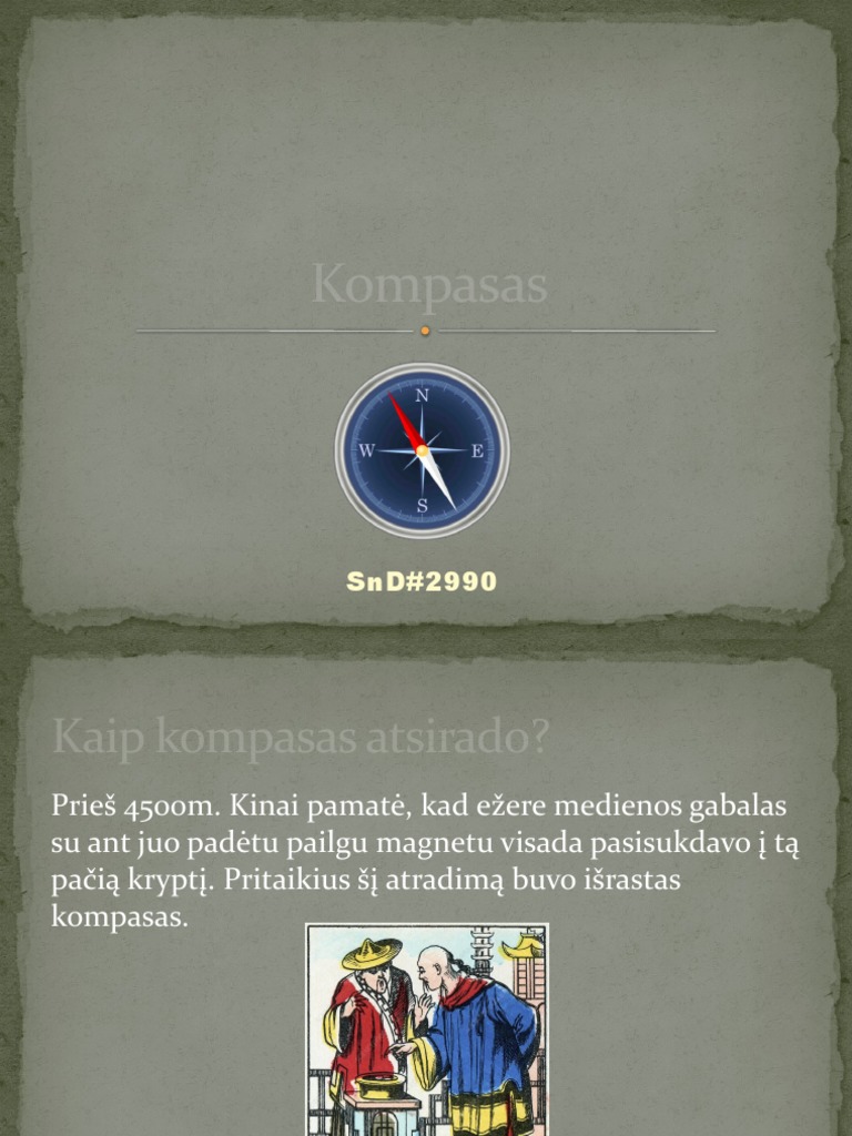 Kompasas | PDF