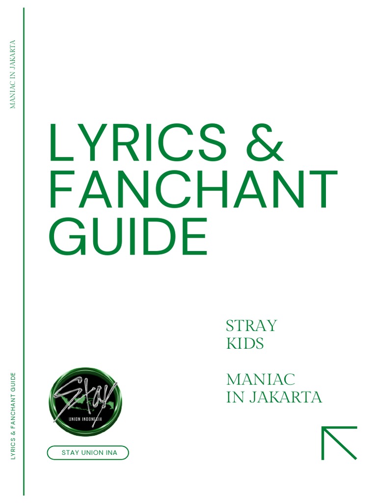 Lyrics - Fanchant Guide For Maniac in JKT | PDF