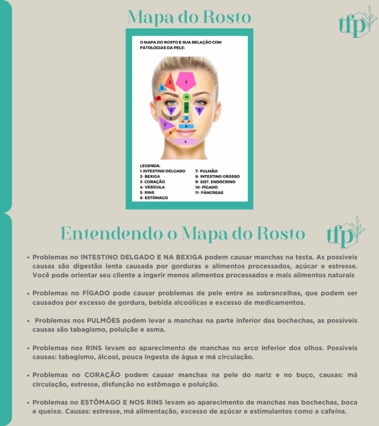 Mapa Do Rosto | PDF