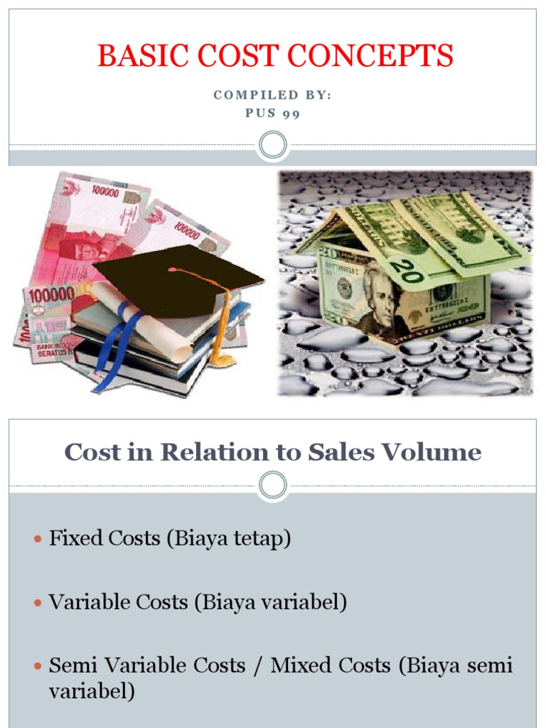 Basic Cost Concept | PDF