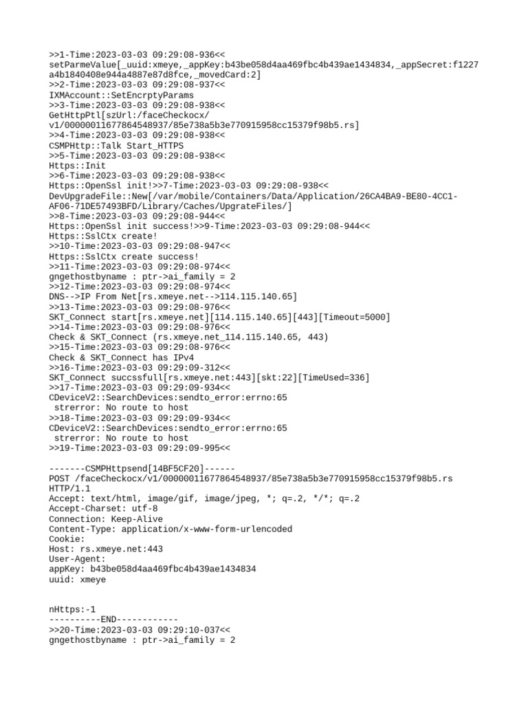 Log | PDF | Hypertext Transfer Protocol | Network Architecture